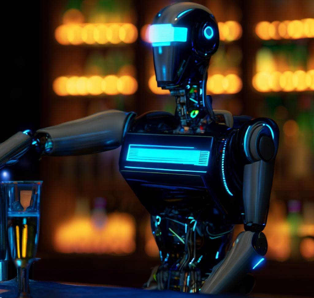 AI Robotic Bartender v2 – The Journalist BS